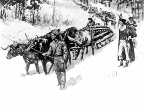 January 27, 1776: Henry Knox And His 'Noble Train' Returns To Boston ...