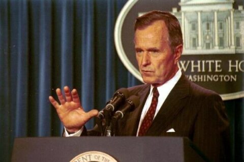 February 27, 1991: George H. W. Bush Declares Victory - This Day of History