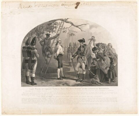 September 22, 1776: Nathan Hale Utters His Famous Words - This Day of ...