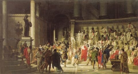 January 7, 49 BC: Julius Caesar Declared An Enemy Of Rome - This Day of ...