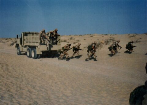 February 24, 1991: The Gulf War Gets Real - This Day of History